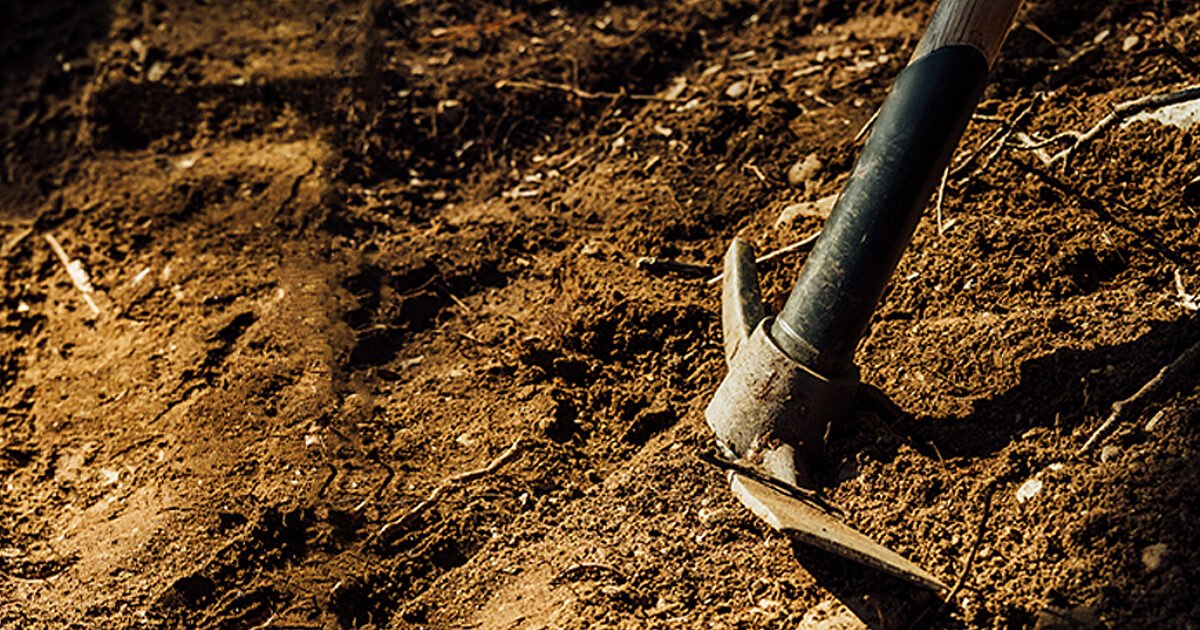 Ron Pearce | armed, pickaxe